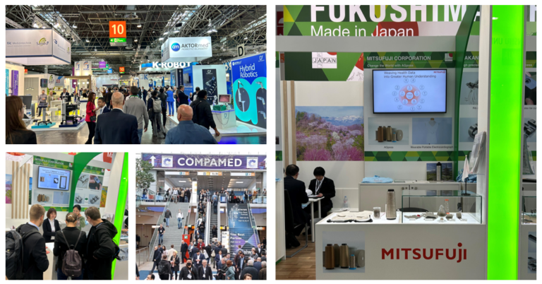 ＜展示会出展のお知らせ＞COMPAMED2024 - ミツフジ株式会社 | 生体情報で、人間の未知を編みとく【AGposs, hamon】
